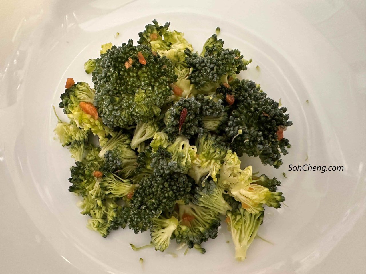 Air Fry Broccoli with Cheese | Soh Cheng